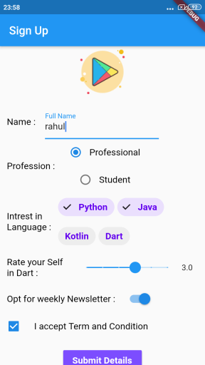 Flutter Text Widget Example Tutorial Codes Insider