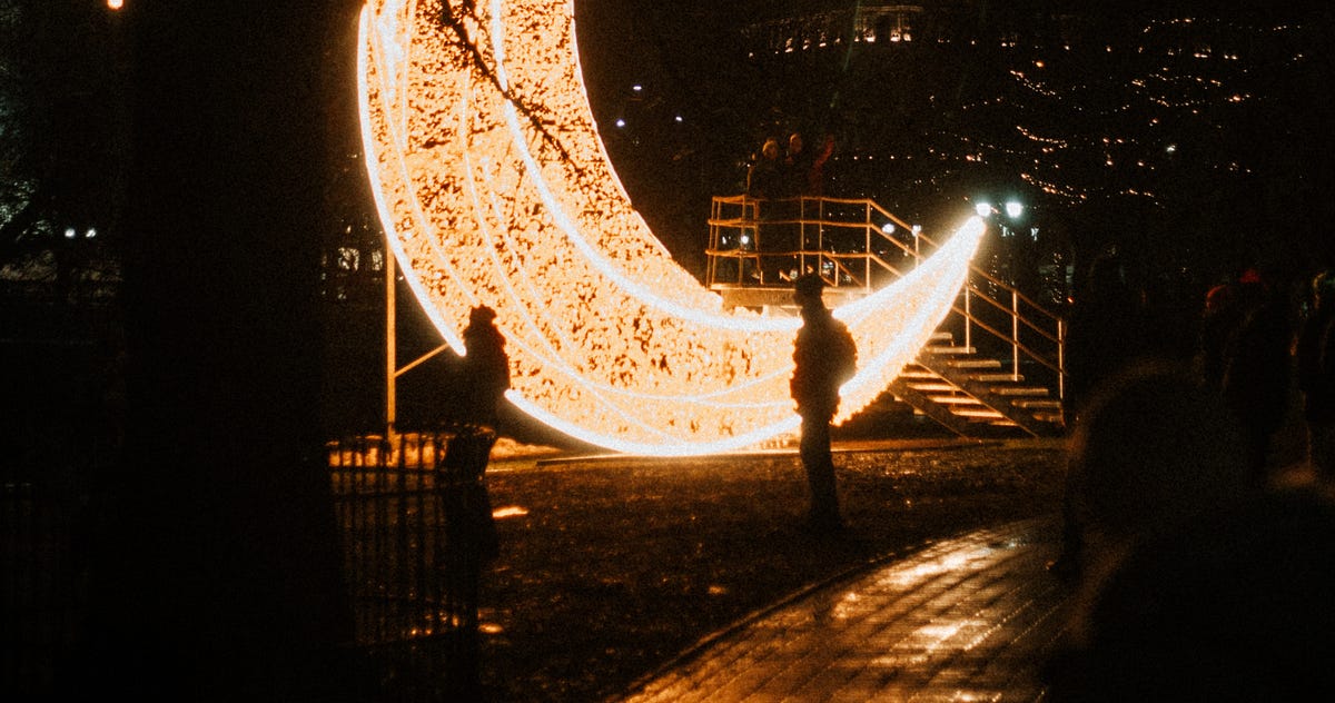 Yellow Moon. There’s always a way out of the storm | by Jenine Bsharah Baines | Scribe | Medium