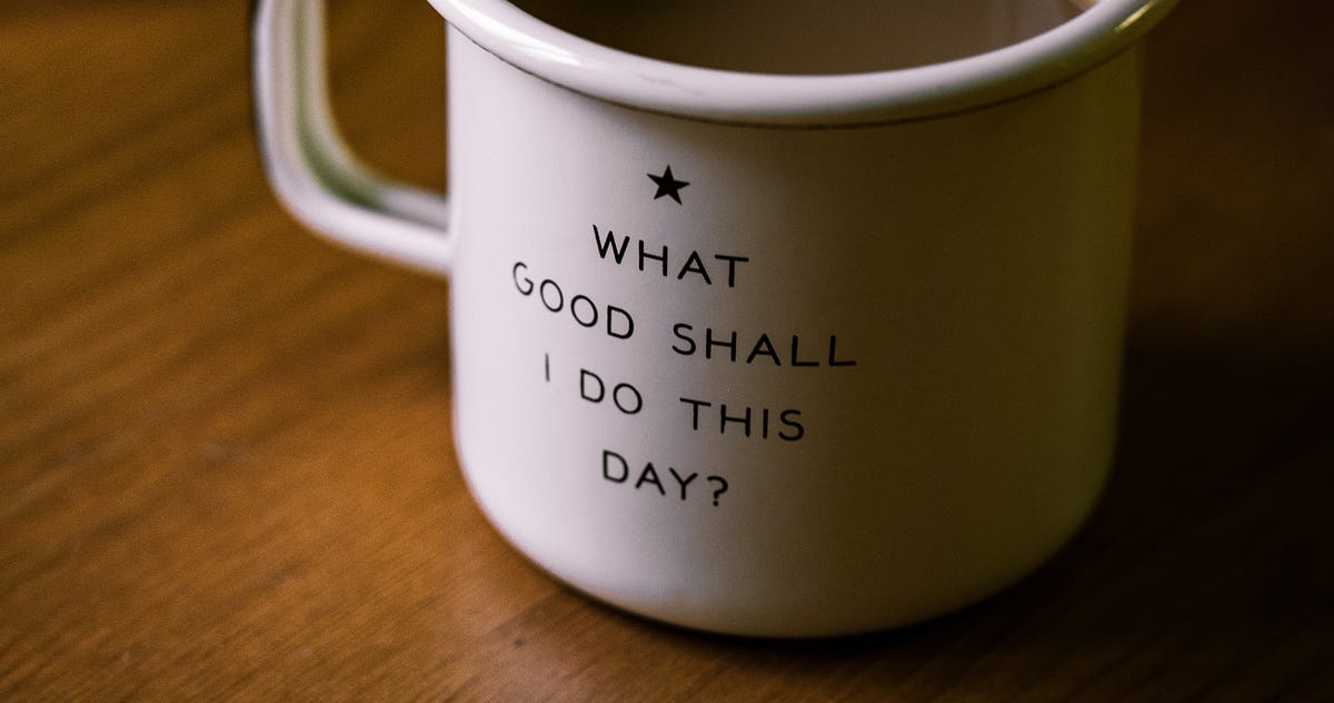If Nothing We Do Matters, then All that Matters is What We Do | by ...
