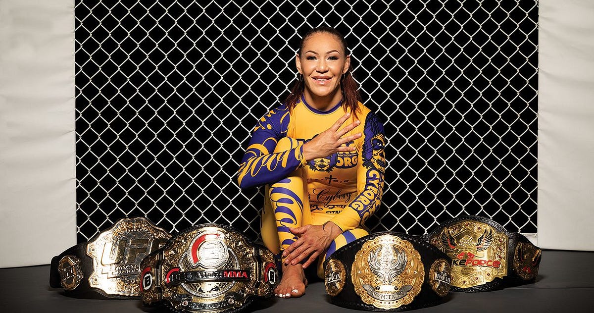 MMA Champion Cris Cyborg On What It Takes To Become One Of The Greatest ...