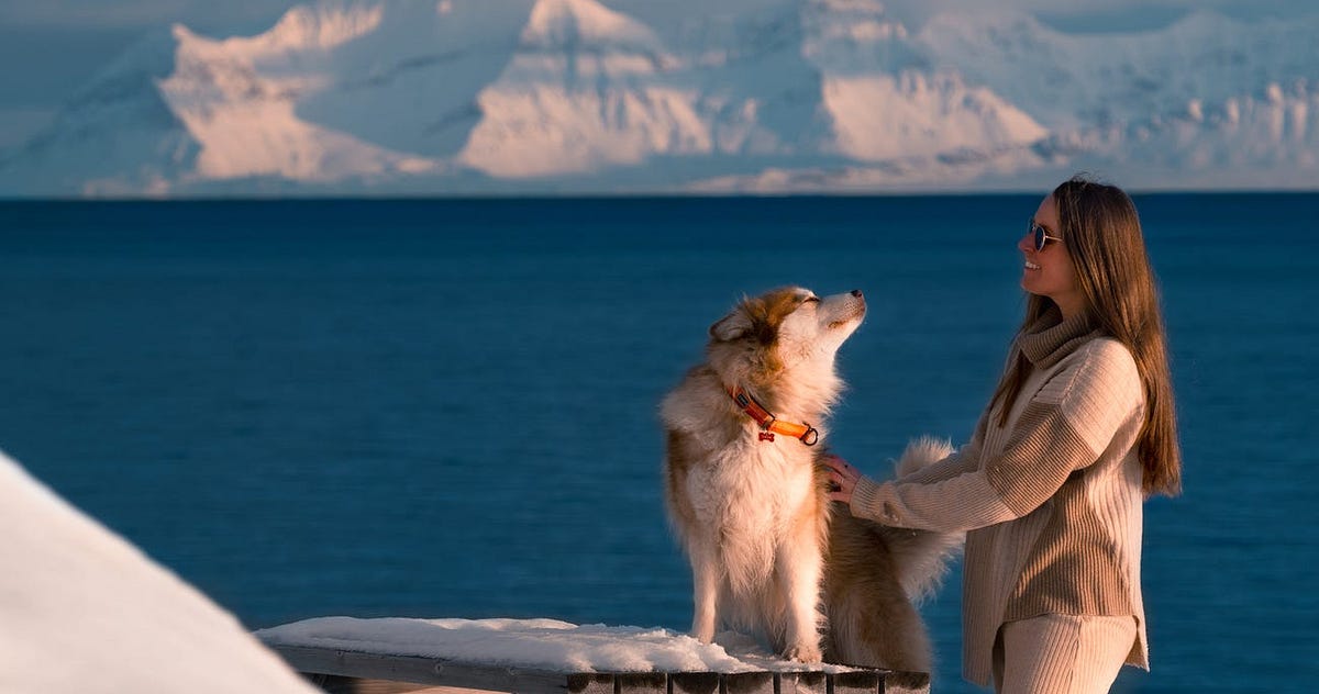A day in the life of a woman who lives on the rugged Svalbard Islands ...