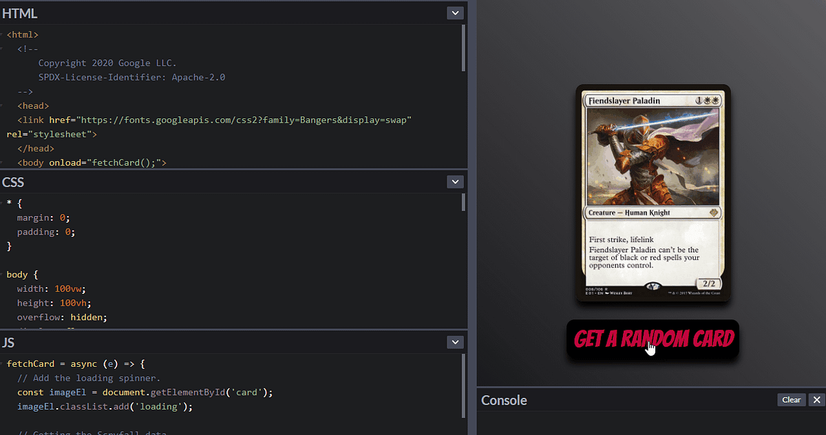 Building a Random Card Generator for Magic: The Gathering | by ...