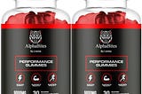 Alpha Max Performance Gummies – Medium