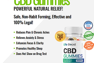 Life Boost CBD Gummies – Medium
