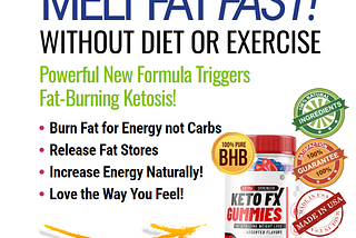 Keto Fx Gummies – Medium