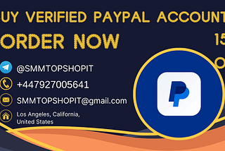 Real PayPal Accounts – Medium