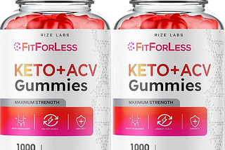 Fit For Less Keto Gummies – Medium