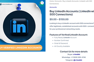 Verified LinkedIn Accounts – Medium