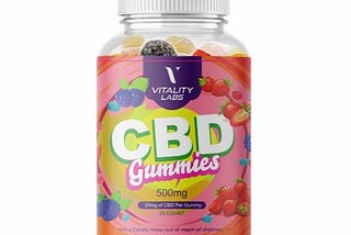 Vitality Labs CBD Gummies – Medium