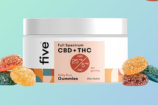 Five CBD Gummies – Medium