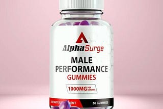 Alpha Surge Male Enhancement Gummies – Medium
