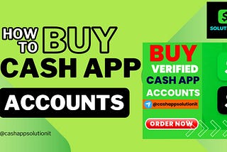 Verified Cashapp Account Buy Usa & Uk – Medium