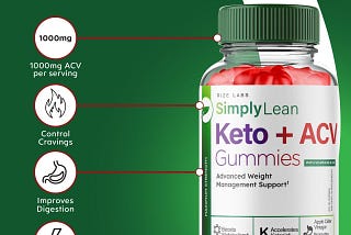 Simply Lean Keto Gummies – Medium