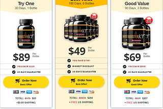 Booster XT Supplement – Medium