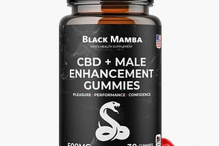 Black Mamba CBD Gummies – Medium