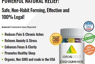 Oros CBD Gummies – Medium