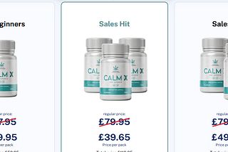 CalmX CBD Capsules Germany – Medium