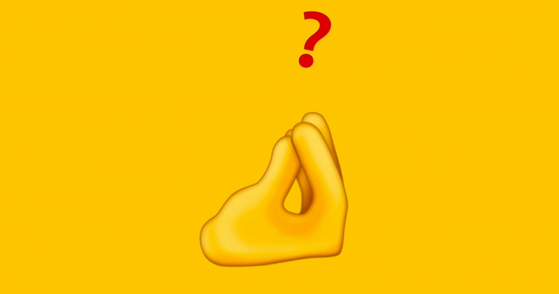 The Pinched Fingers Emoji's Creator Explains Its Meaning | OneZero