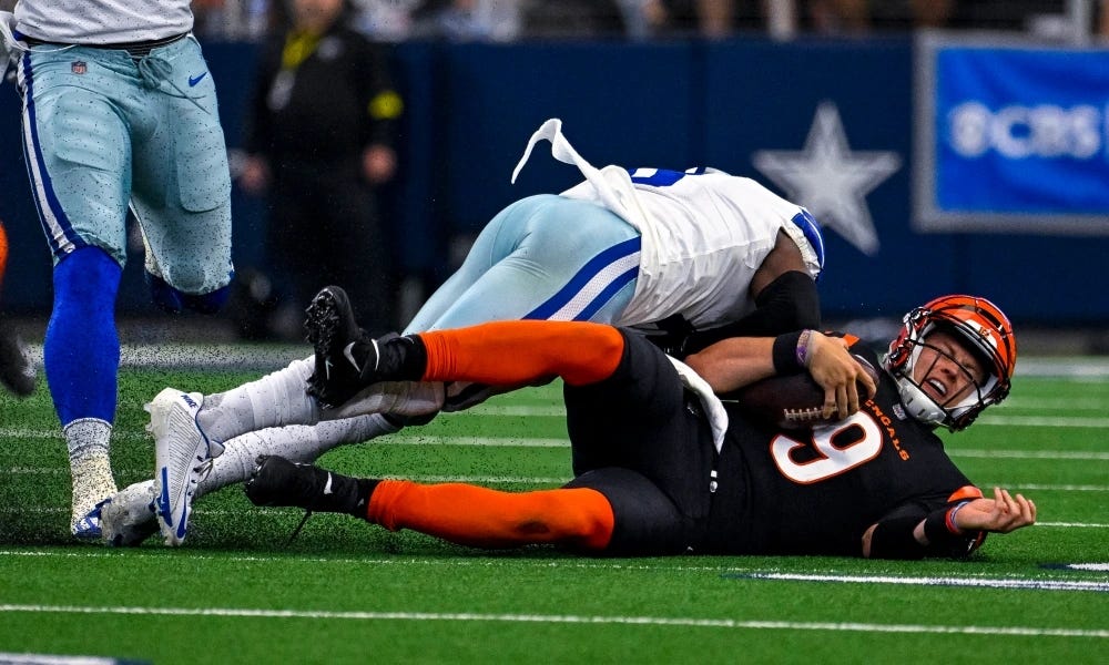 Joe Burrow Took A Lot Of Hits In 2022 With The Bengals | by John McCool ...