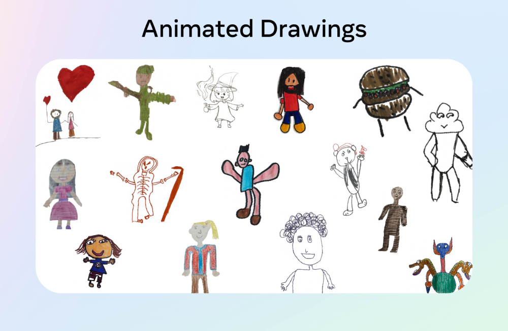 Meta open source project brings your animated drawings to life | by ...