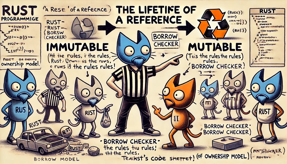 Rust Book Series 10: Lifetimes. The borrow checker uses lifetimes to ...