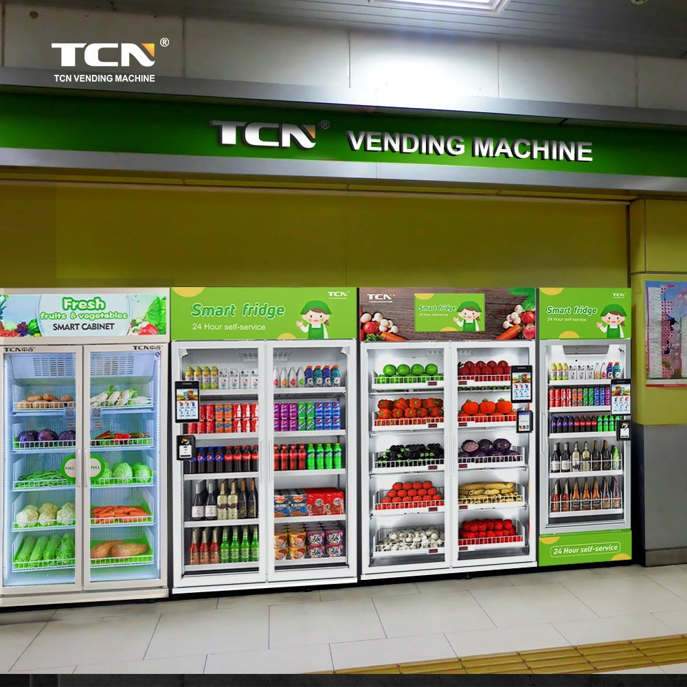 Smart Fridge Vending Machine: Pioneering the Future of Vending | by TCN ...