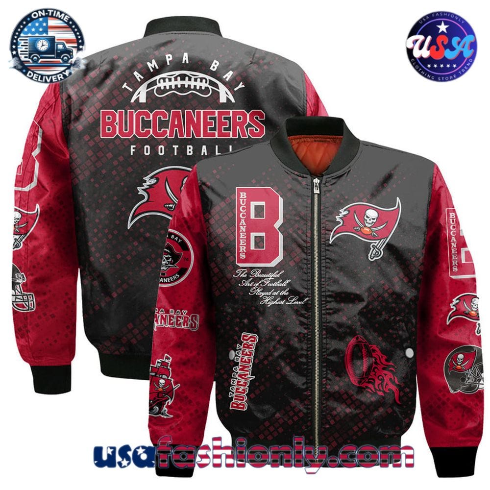 National Football League Tampa Bay Buccaneers Bomber Jacket | by USA ...