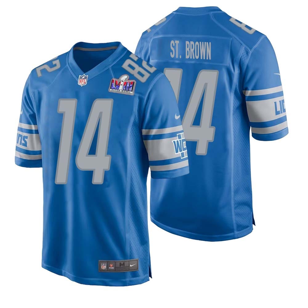 Amon-Ra St. Brown Jersey, Amon-Ra St. Brown Lions No 14 | by Aiminreunax | Oct, 2024 | Medium