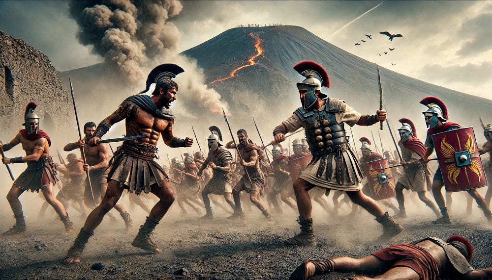 Spartacus on Vesuvius: Myths and Reality | by SPQR | Ancient Rome and ...