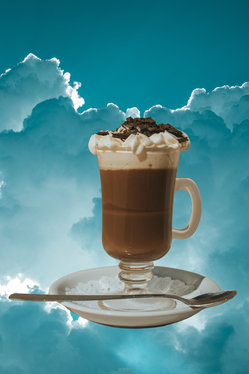 A Classic Chocolate and Hazelnut Pudding with Whipped Cream | by ...