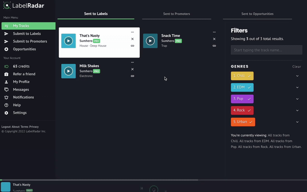 You can now update Track Versions and 20s Clips on LabelRadar! 🎶 | by Derek Clark | Medium