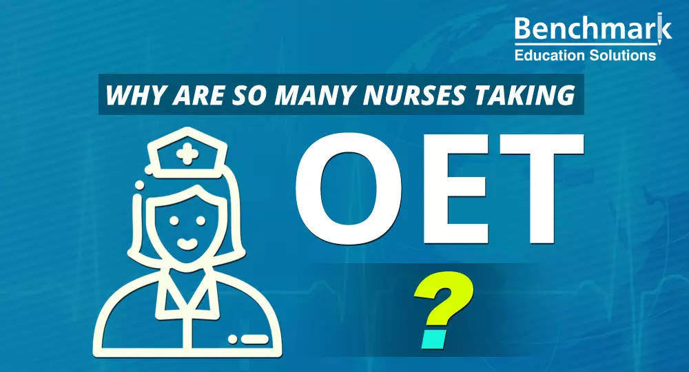 Why are so many nurses taking the OET? | by Benchmark Education ...