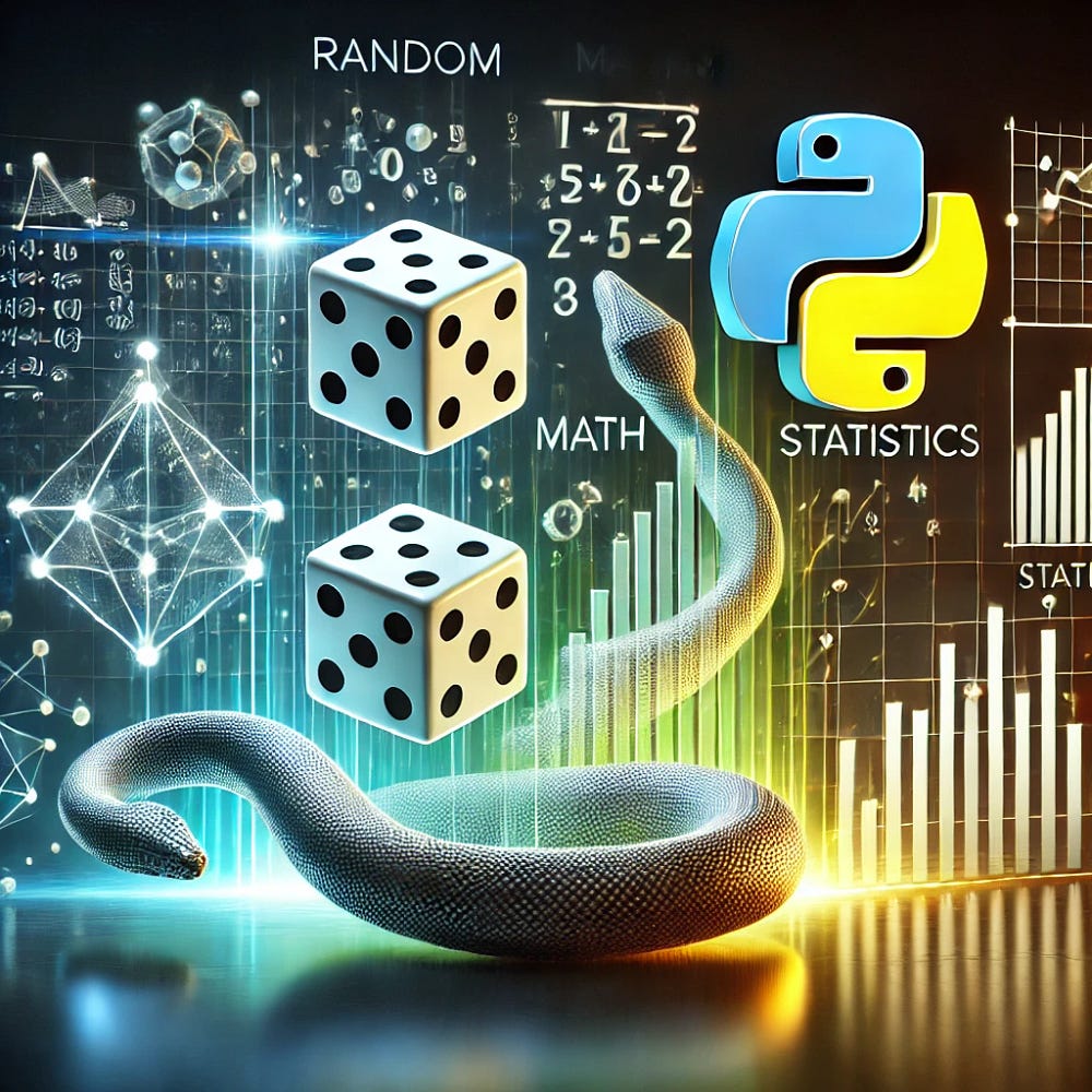 Day 30: Using Built-in Libraries — Mastering random, math, and ...