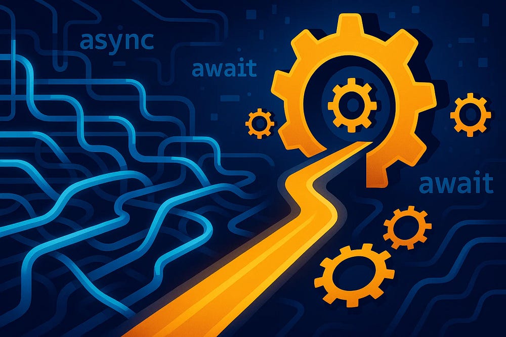 Async Made Simple — How I Finally Tamed Concurrency in Python | by Zain Ahmad | Stackademic