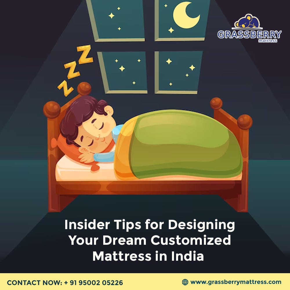 Insider Tips for Designing Your Dream Customized Mattress in India | by ...