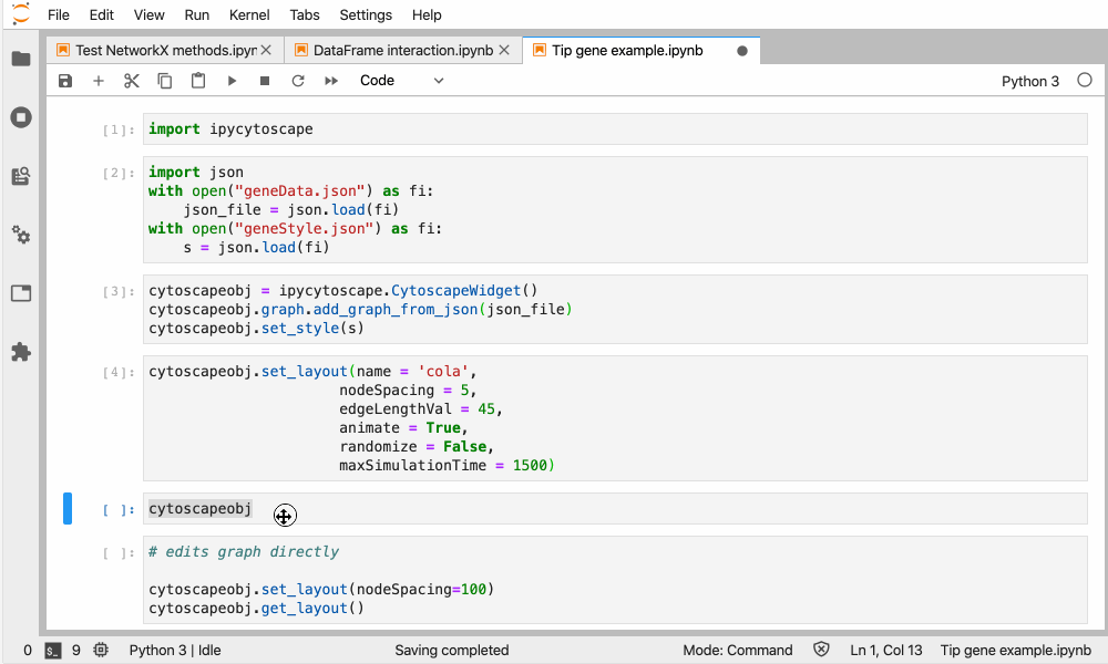 Jupyter ️ ️ Cytoscape. Transferring the ipycytoscape project… | by ...