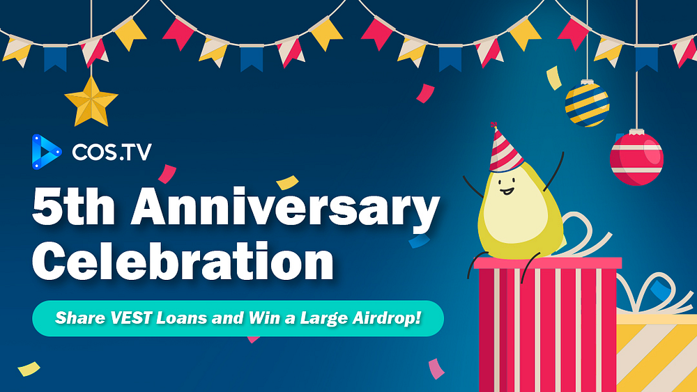 COS.TV 5th Anniversary Celebration: Invite Fans to Channel VIP & Share ...