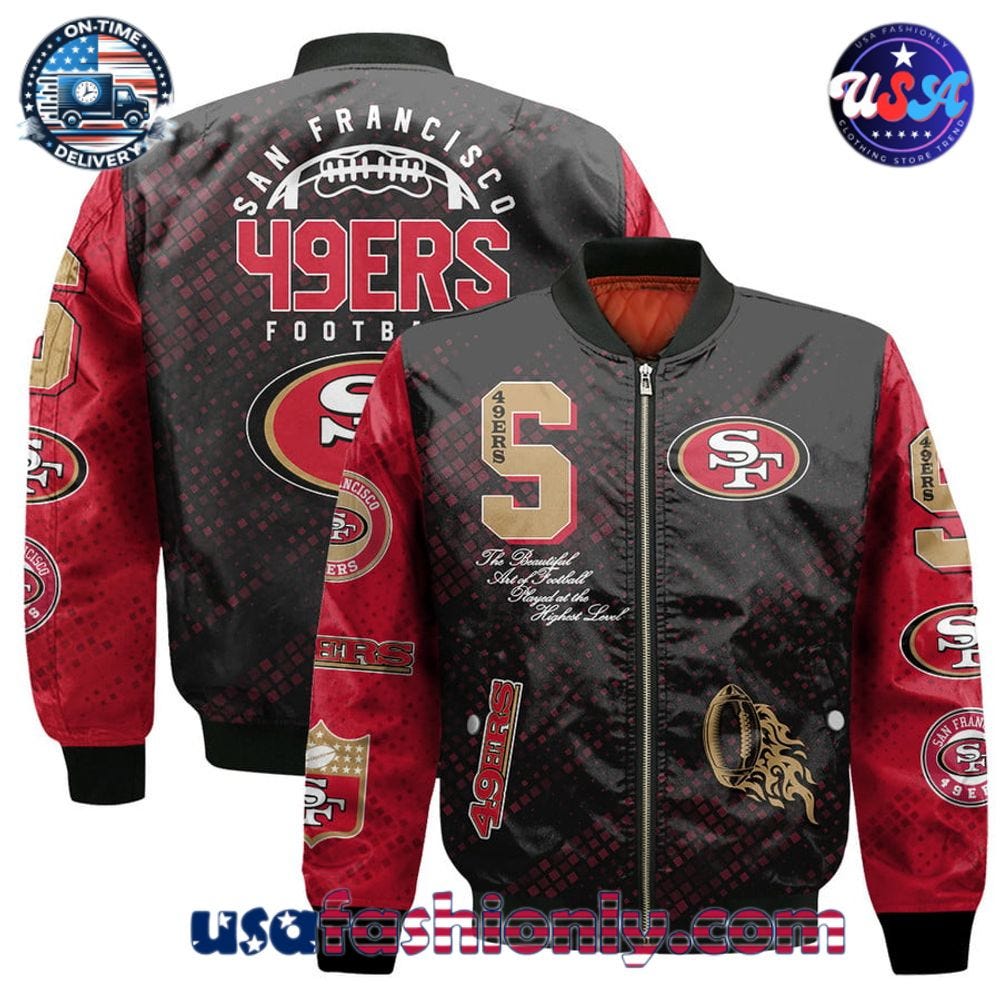 National Football League San Francisco 49ers National Bomber Jacket ...