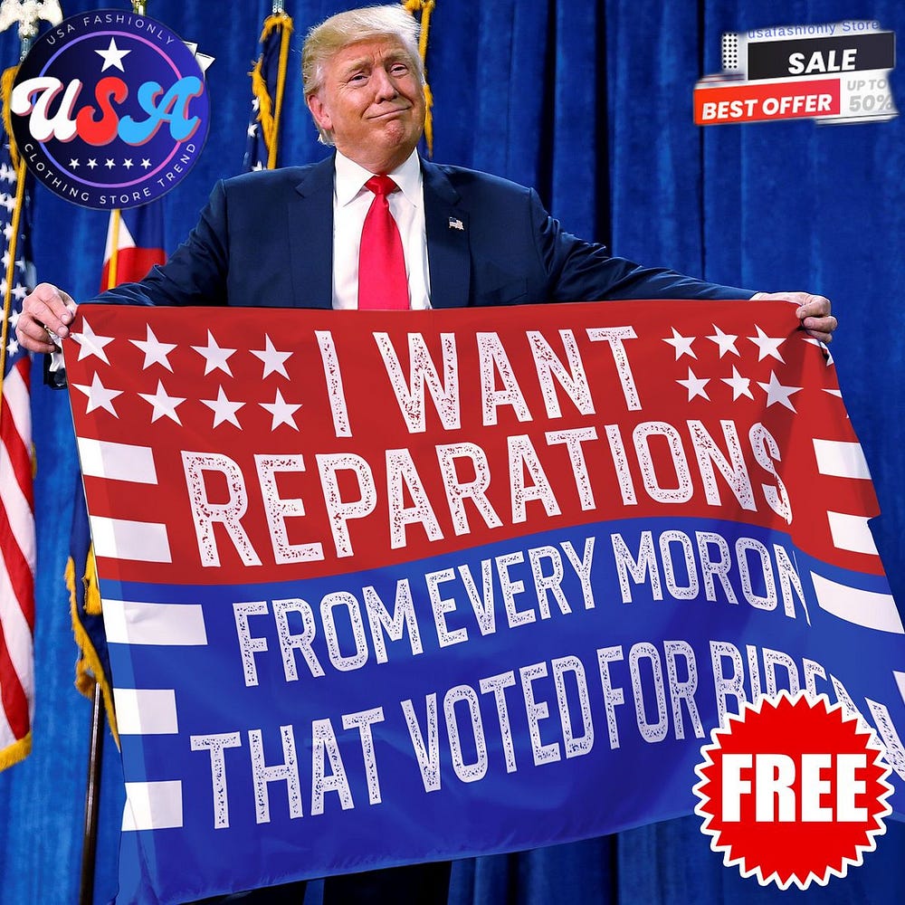 I Love My Freedom Never Surrender I Want Reparations Outdoor Flag | by ...