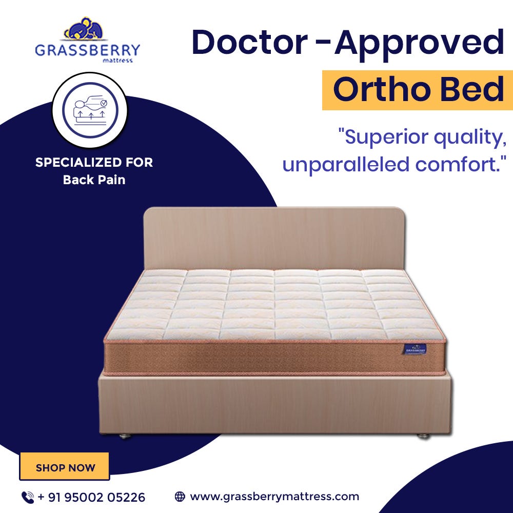 Grassberry Ortho Beds: Designed for Perfect Posture and Spine Care | by ...