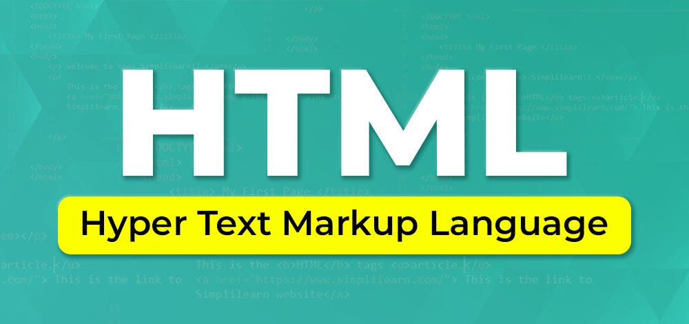 Why Should You Learn HTML?. HTML (Hypertext Markup Language) is the ...