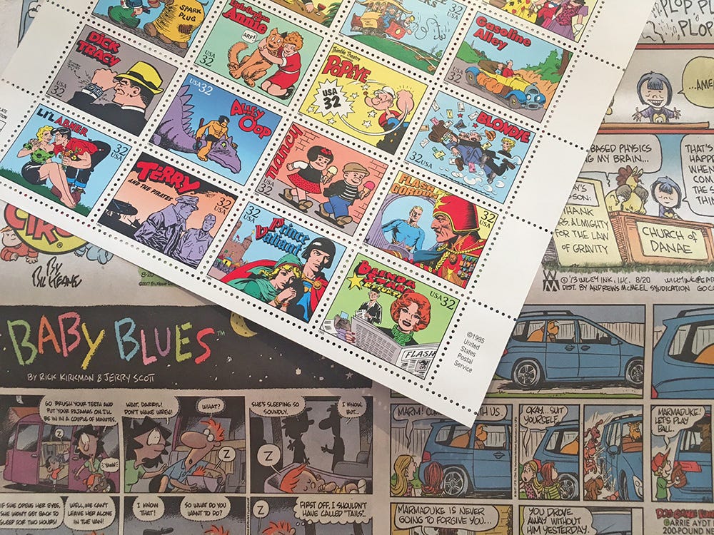 The transformation of comic strips | by Tom Falco | Medium