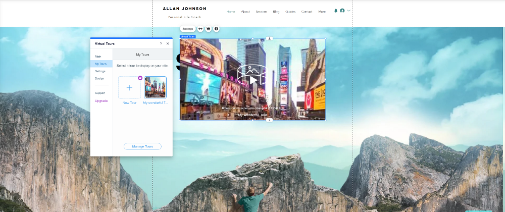 How to add a virtual tour to your WIX website? | by Genadii Ganebnyi | ViarLive | Medium