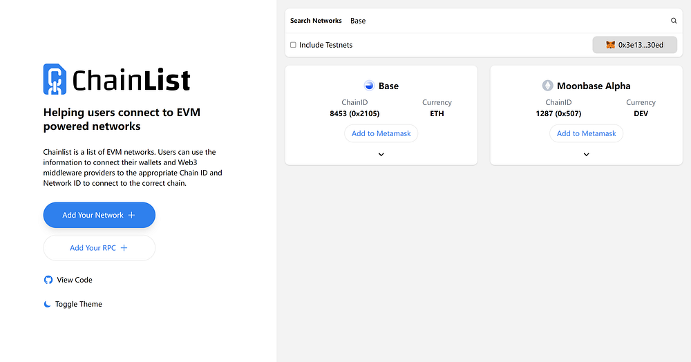 Guia do Usuário Base LlamaNodes. Usando o ambiente Chrome com a Carteira… | by Dmail Network ...