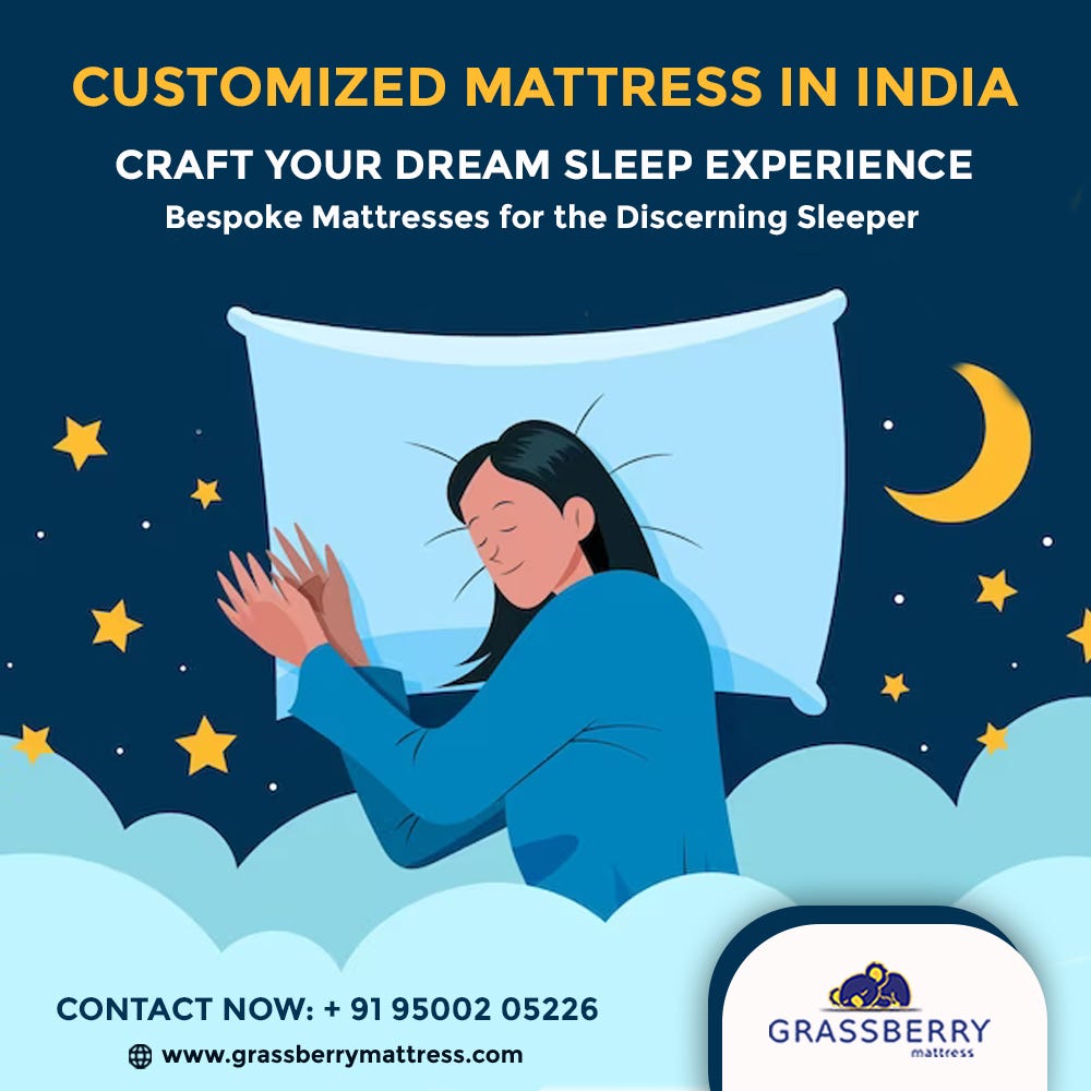 Craft Your Dream Sleep Experience: Bespoke Mattresses for the ...