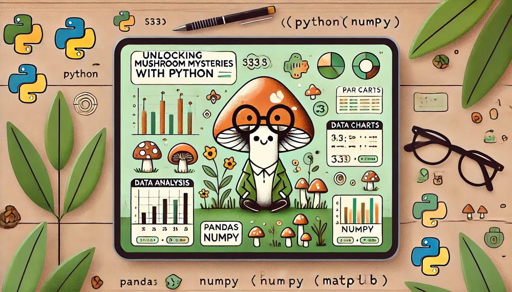 Unlocking Mushroom Mysteries with Python! | by Souradip Pal ...