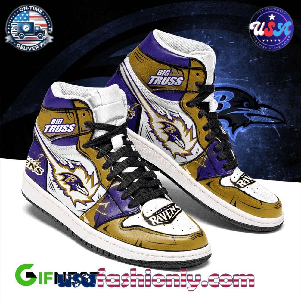 Baltimore Ravens Air Jordan 1 Sneaker | by USA Fashion Shop in USA | Medium