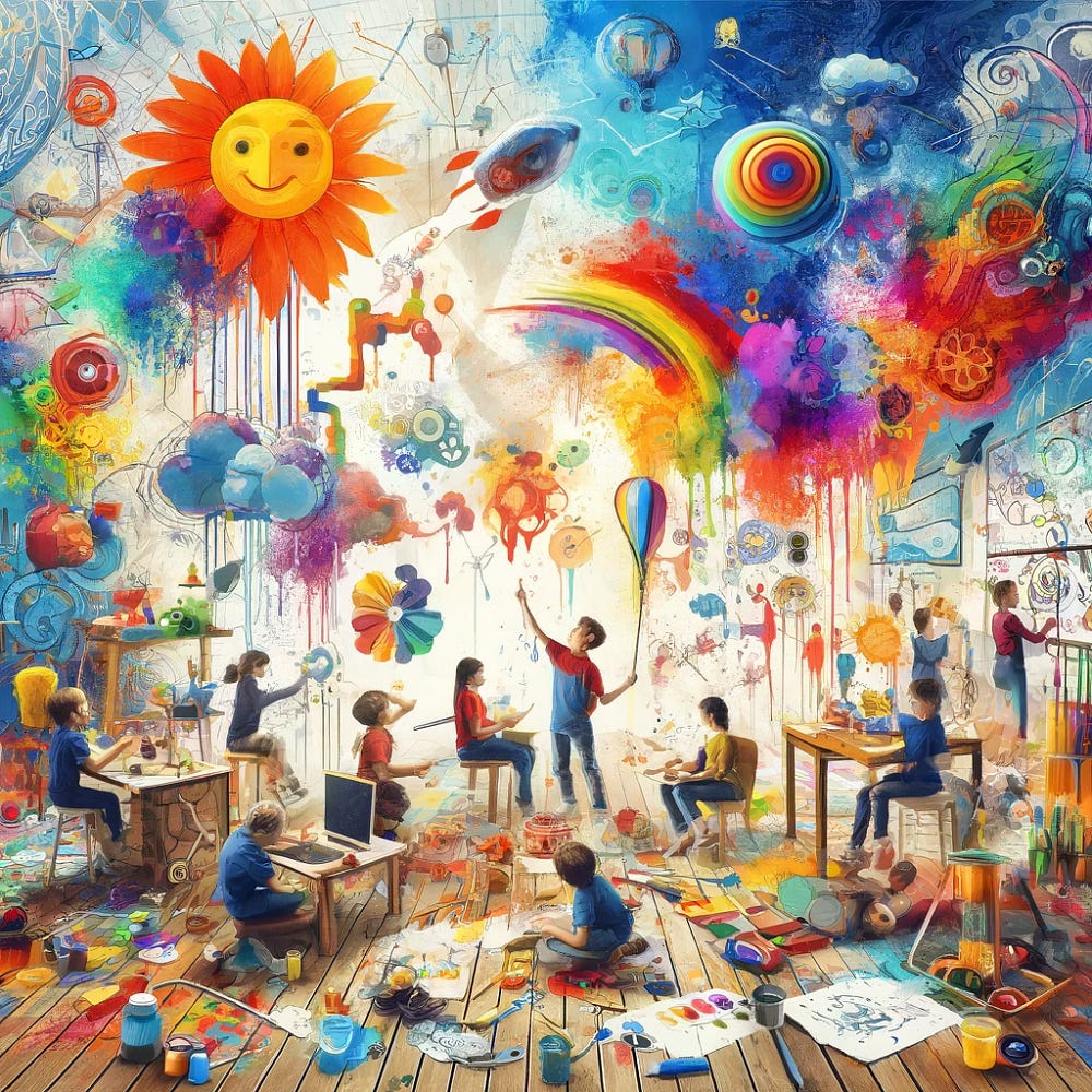 I Tried This Unconventional Method to Boost Creativity in My Children ...