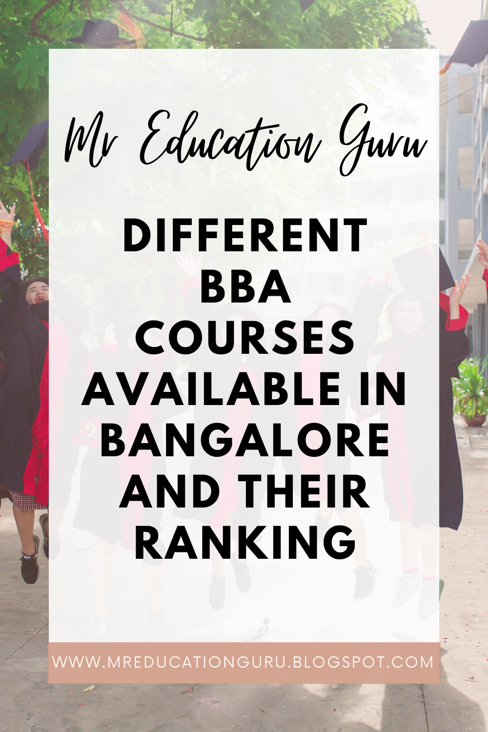 Different BBA Courses available in Bangalore and their Ranking | by Mr ...