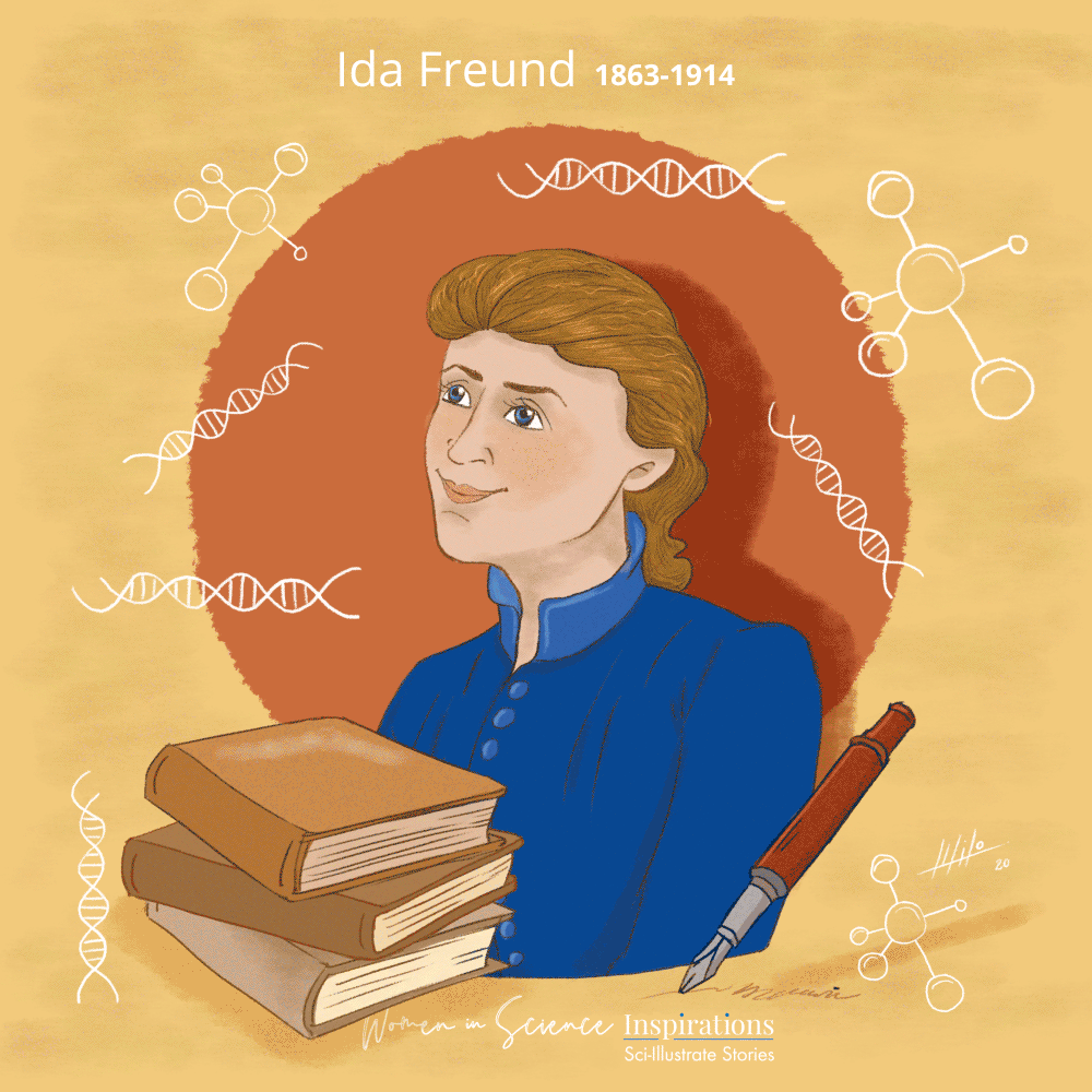 Ida Freund. The first woman to become a university… | by Sci-Illustrate ...